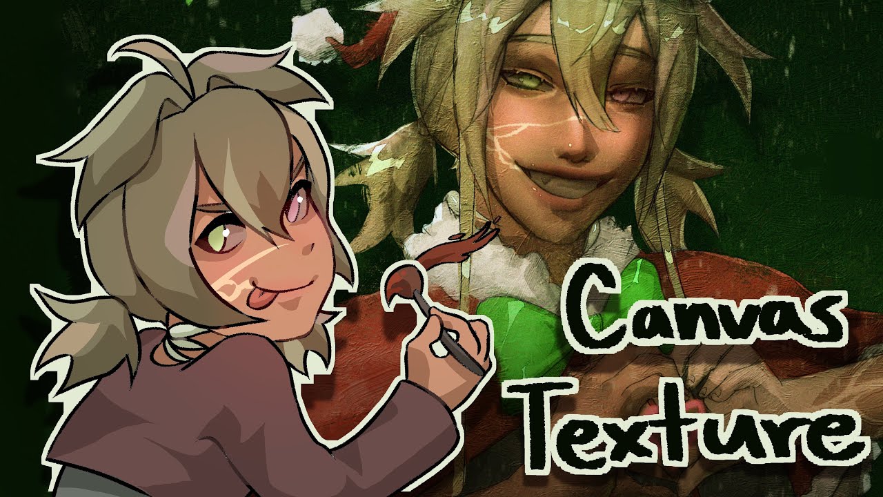 Oil Painting Texture Tutorial on Digital Art - YouTube