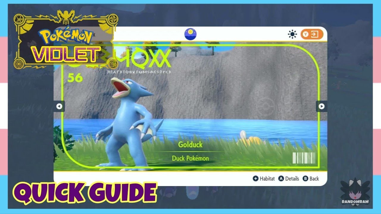 Where To Catch Golduck In Pokemon Scarlet & Violet | Location Quick ...