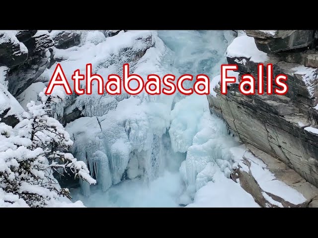 Athabasca Falls Frozen