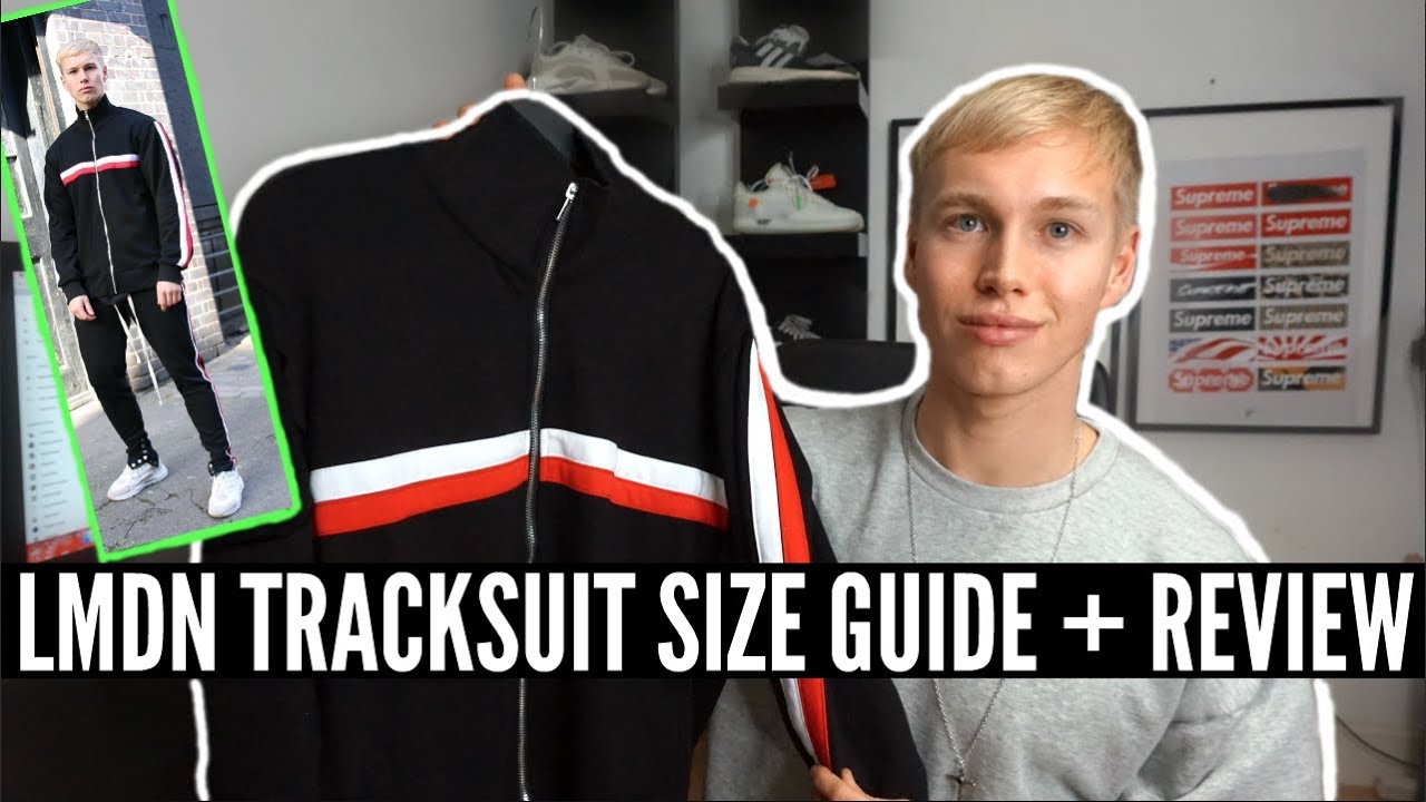LMDN TRACKSUIT SIZE GUIDE & REVIEW - YouTube