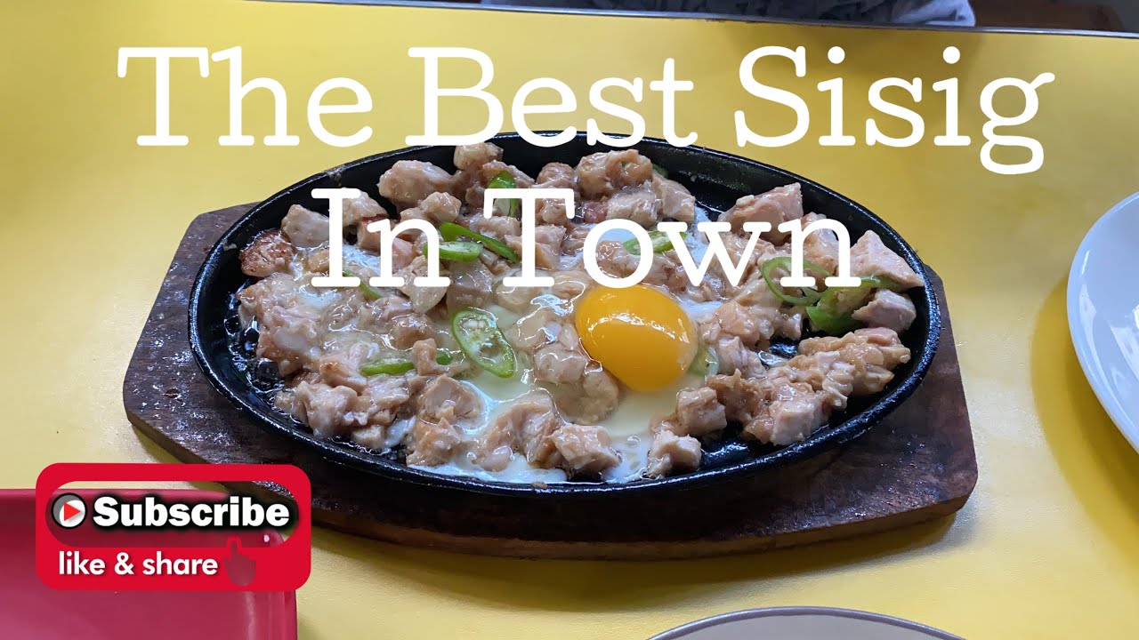 The best Sisigan in town? - YouTube