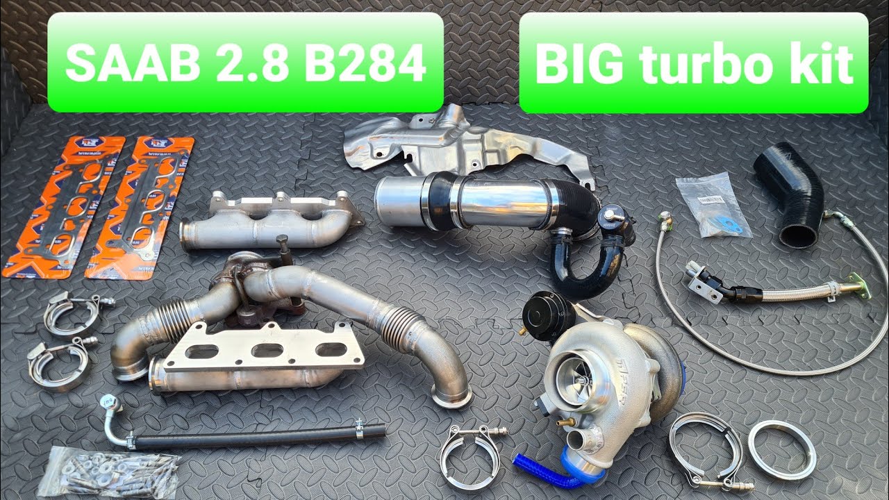 saab 2.8 v6 vectra vxr Big turbo kit 500bhp - YouTube