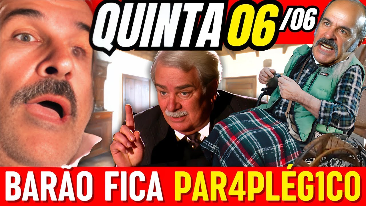 Sinha Moça Capitulo De Hoje 06 06 Quinta Sinhá Moça Resumo Do Dia 06 06
