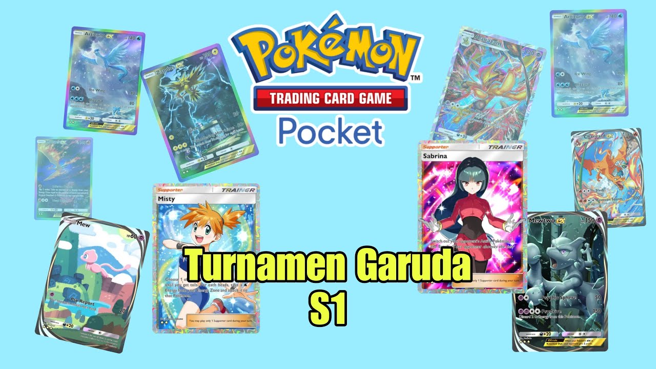 [Pokemon TCGP] Turnamen Garuda S1 Semifinal & Final - YouTube