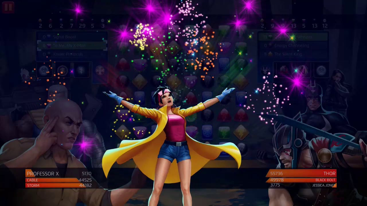 Marvel Puzzle Quest (MPQ) 5* Professor X - Storm - Cable - YouTube