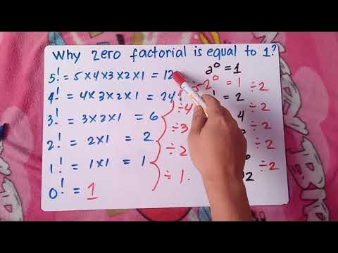 Why is 0! = 1? - YouTube