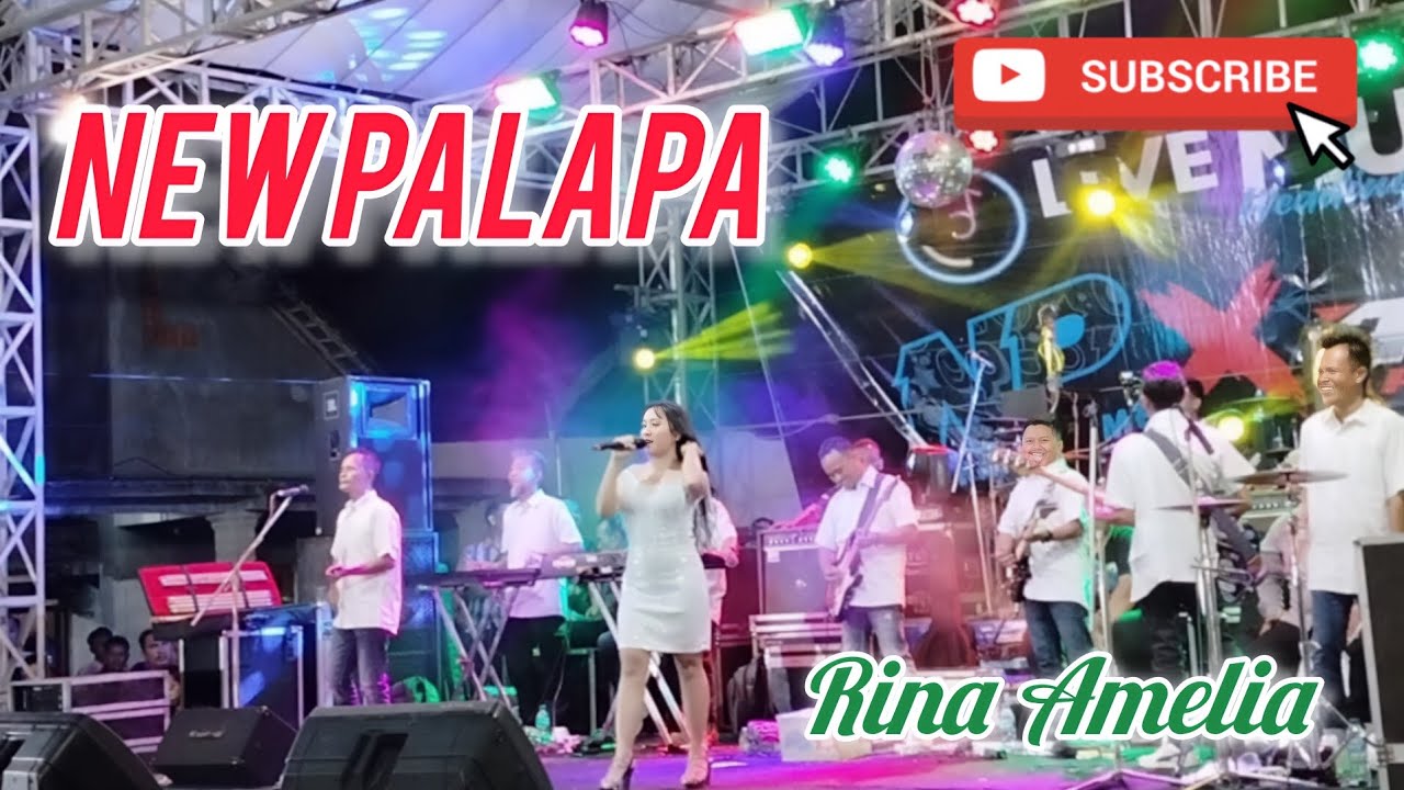 NEW PALAPA cover Rina Amelia| Wedding Party Mas Rendi dan Mba Rara - YouTube