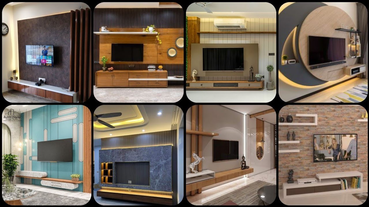 Latest Modern TV Wall Unit Designs | Latest Modern TV Cabinet Designs ...
