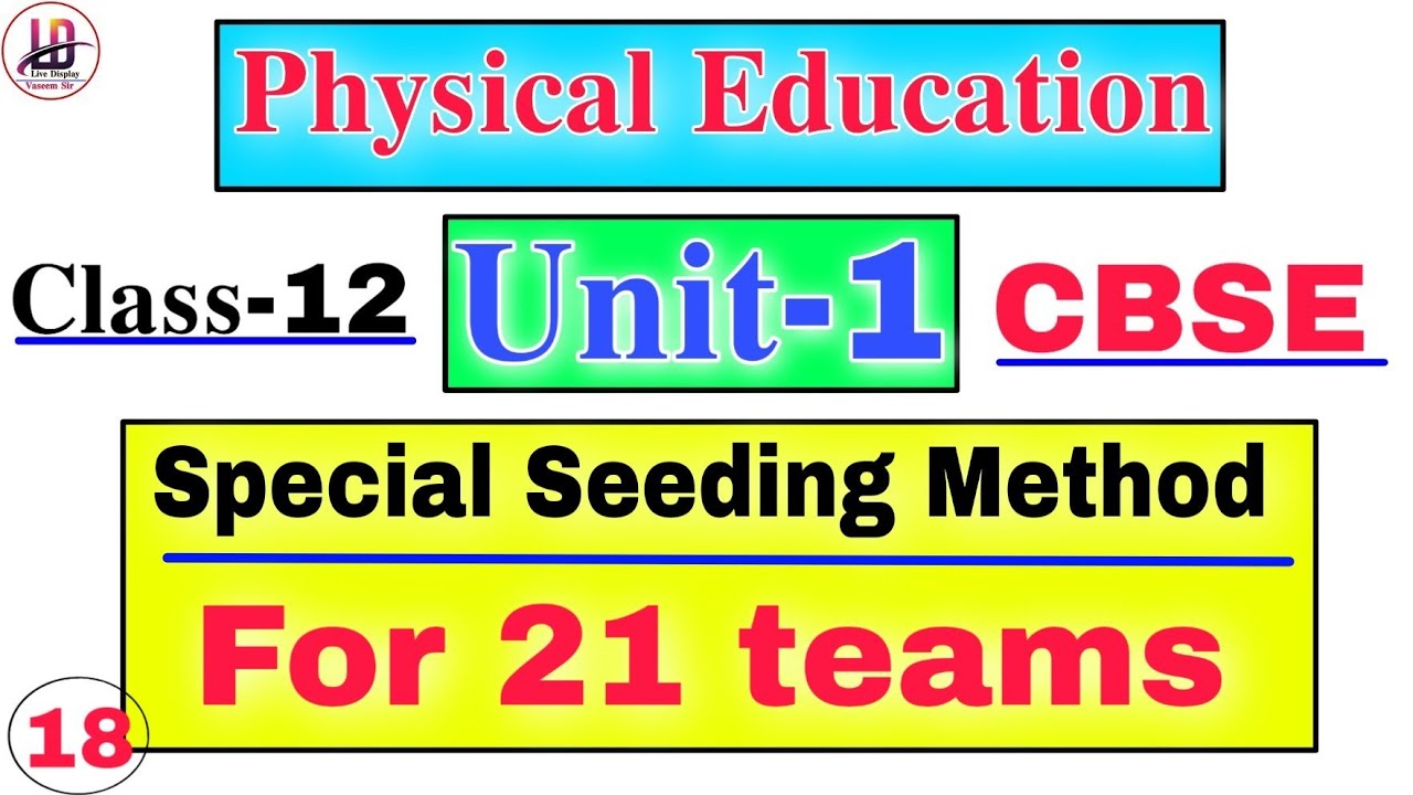Draw a fixture of 21 teams 4 teems are to be kept in special seeding by ...