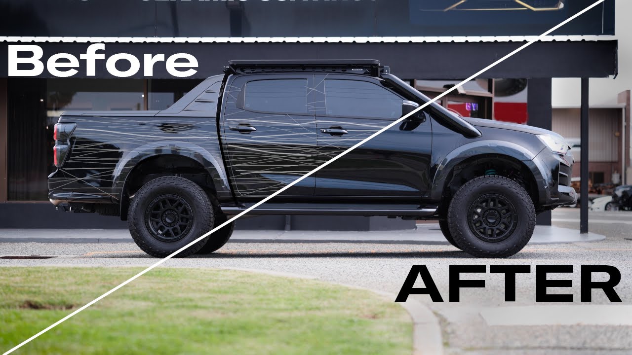 Isuzu D Max - Before VS After - YouTube