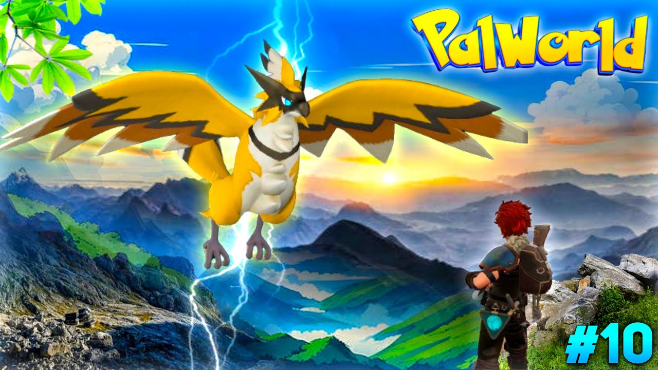 I Captured the Flying type Electric Pal in Palworld | Palworld Gameplay ...
