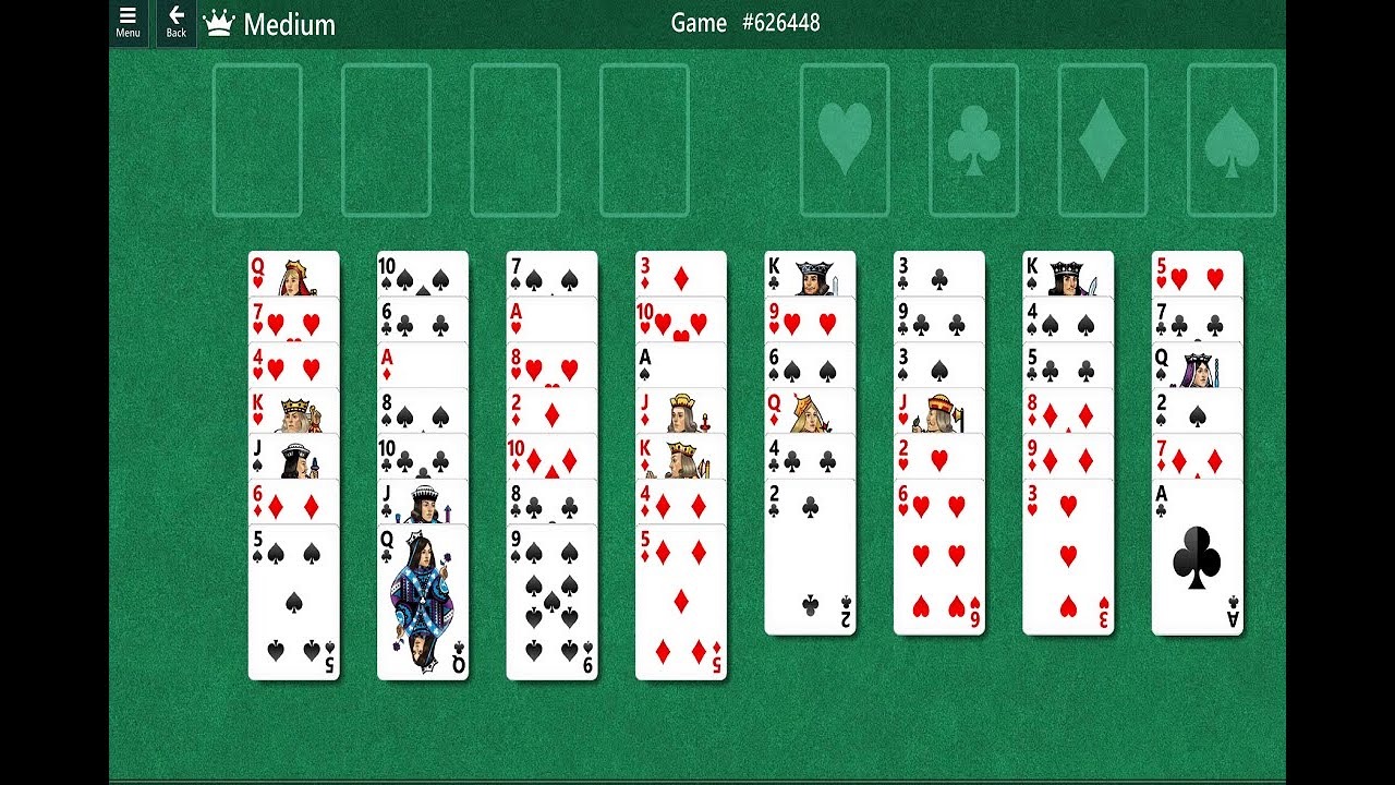Microsoft Solitaire FreeCell Game || 30 Level - YouTube