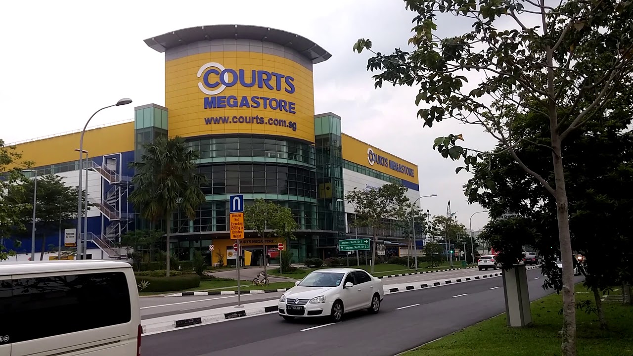 Courts Megastore at Tampines - YouTube