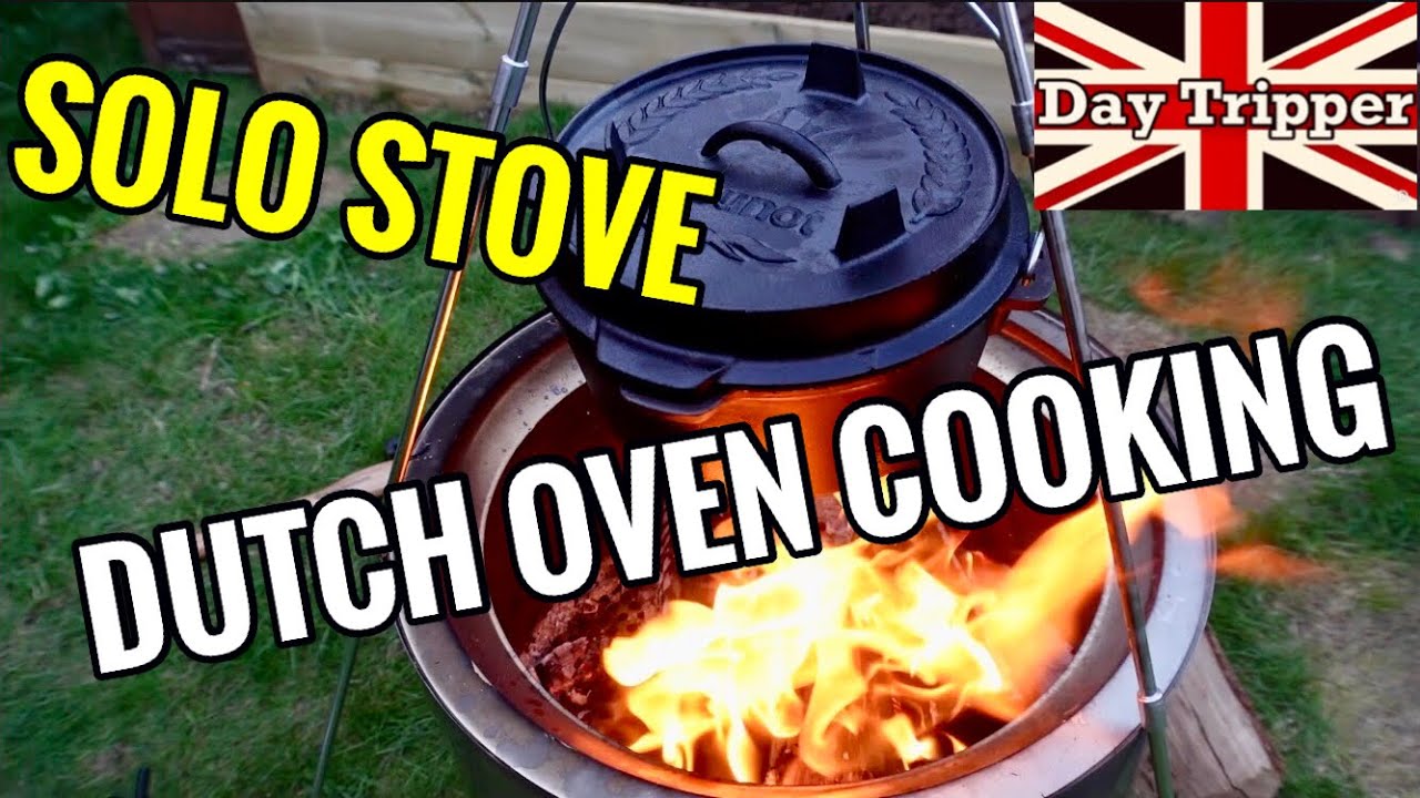 Solo Stove and Cast Iron Dutch Oven Cooking - YouTube