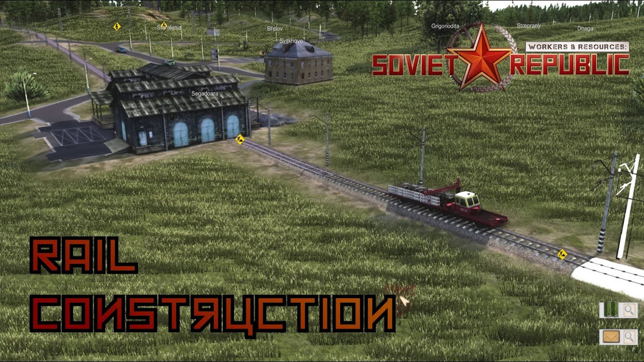 Workers & Resources: Soviet Republic- Rail Construction Office - YouTube