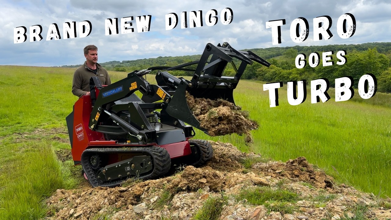 TORO Goes TURBO! We Put the DINGO TX1000 Skidsteer to the Test - YouTube