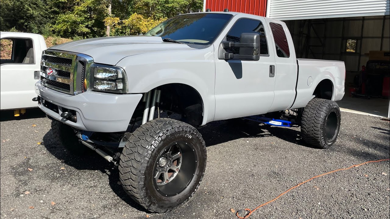 BUILT Ford F-350 Gets New Powder Coated Aluminum Coolant Reservoir And ...