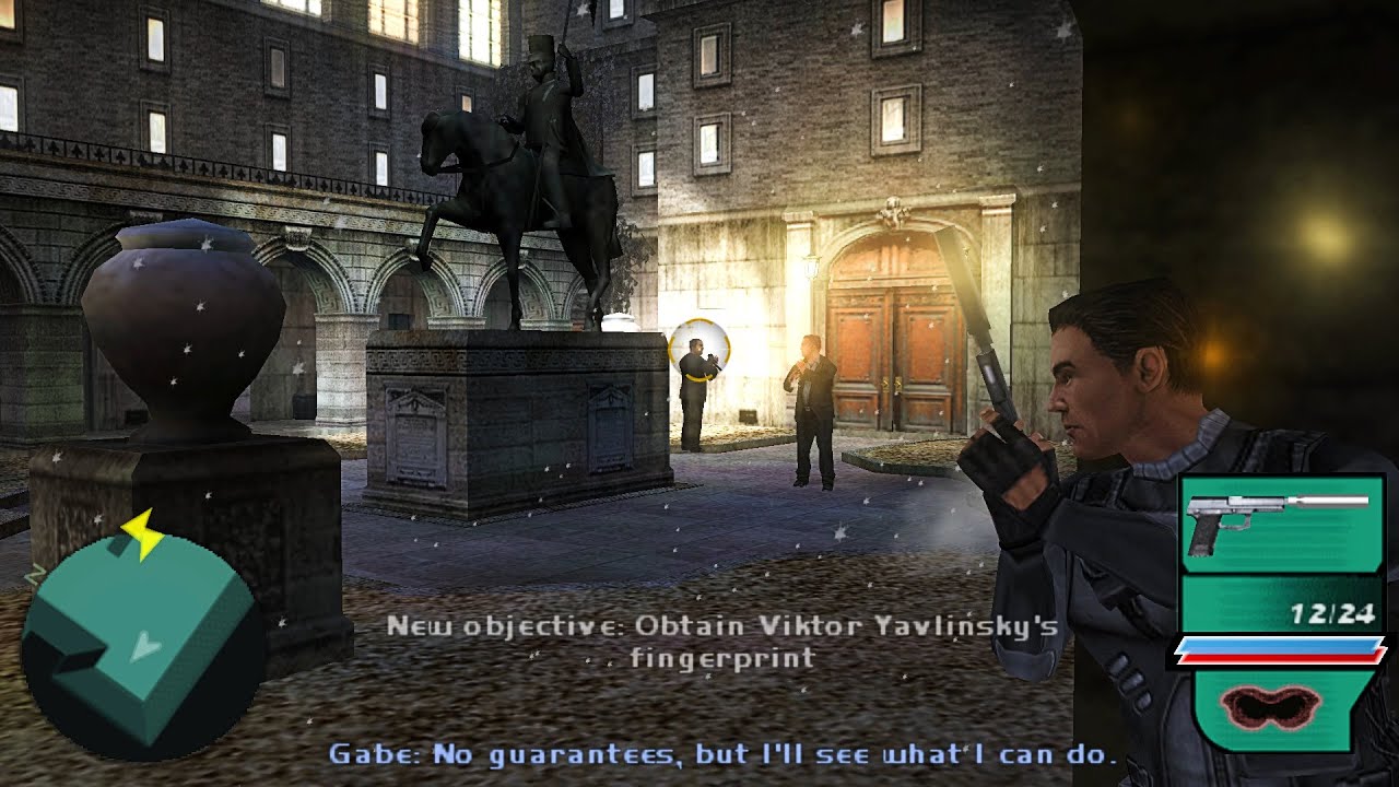 Syphon Filter: Dark Mirror PSP Walkthrough # 16 (Fist Full of Rubles ...