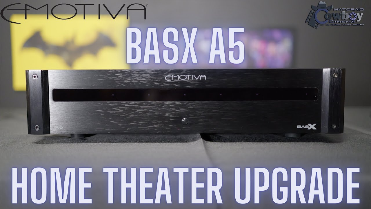 Unboxing the Incredible EMOTIVA BASX A5: Your Ultimate Home Theater ...