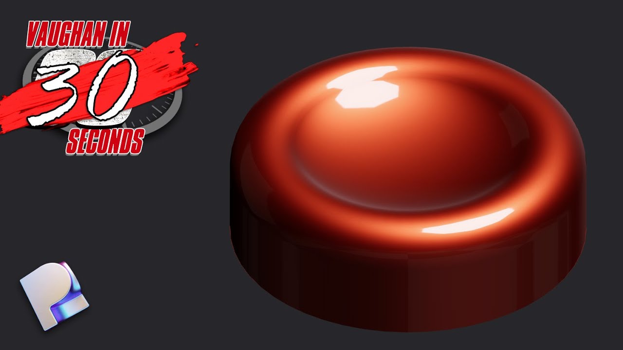 Plasticity | Create a Simple Round Button - YouTube