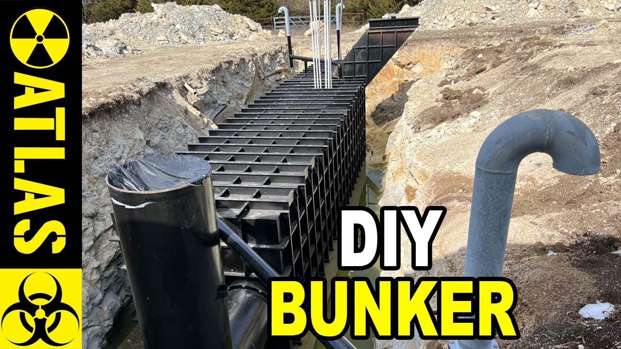 $180,000 DIY Atlas bunker you can finish yourself - YouTube