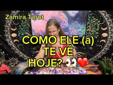 Como ele acha que você está depois de tudo?Zamira Tarot 