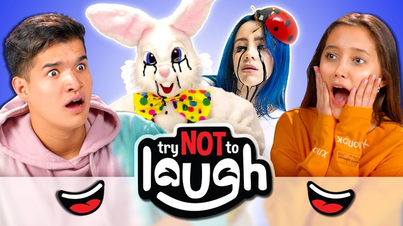 YouTubers React To Try To Watch This Without Laughing or Grinning #31 ...