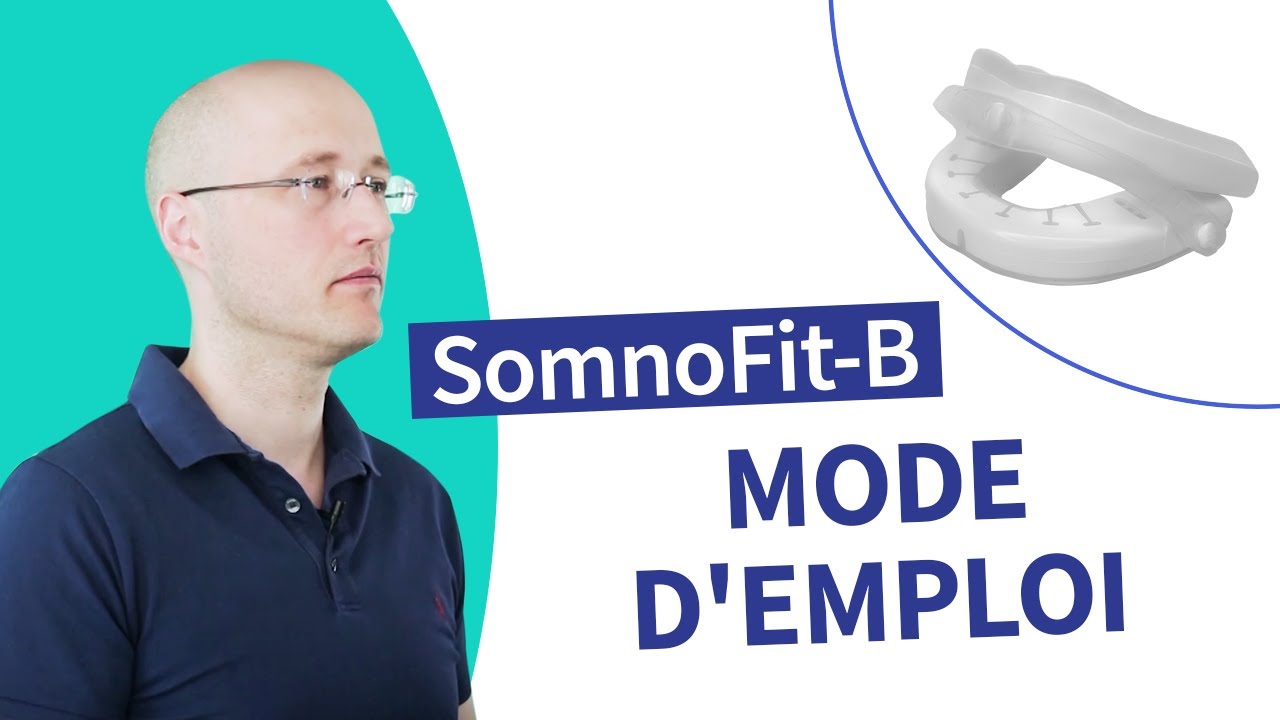 SomnoFit-B orthèse anti-ronflement : mode d'emploi - YouTube