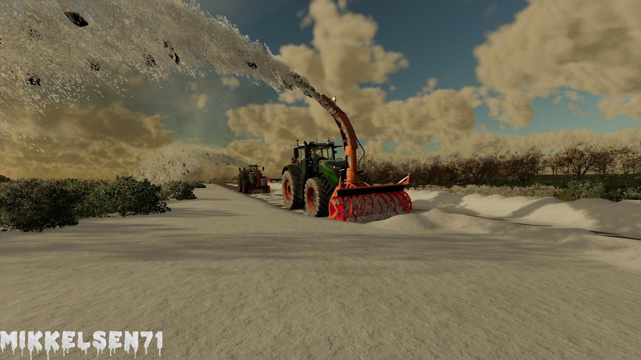 Westby, WI 4X Map FS22 Snow removal on the roads using Follow me mod ...