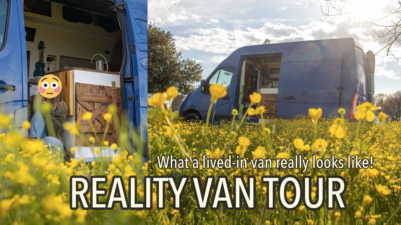 Reality VAN TOUR | What a lived-in van really looks like - YouTube