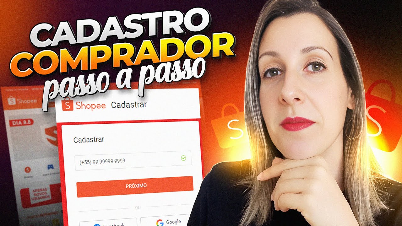 🛍️ Como Criar uma Conta de Comprador na Shopee? - YouTube