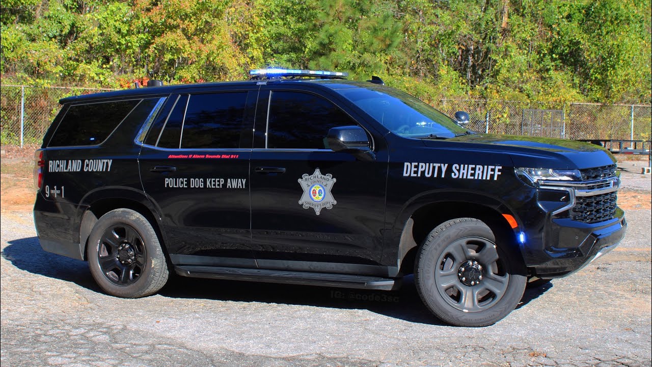 Richland County (SC) Sheriff’s Department 2023 Chevy Tahoe K9 “Nevada” - YouTube
