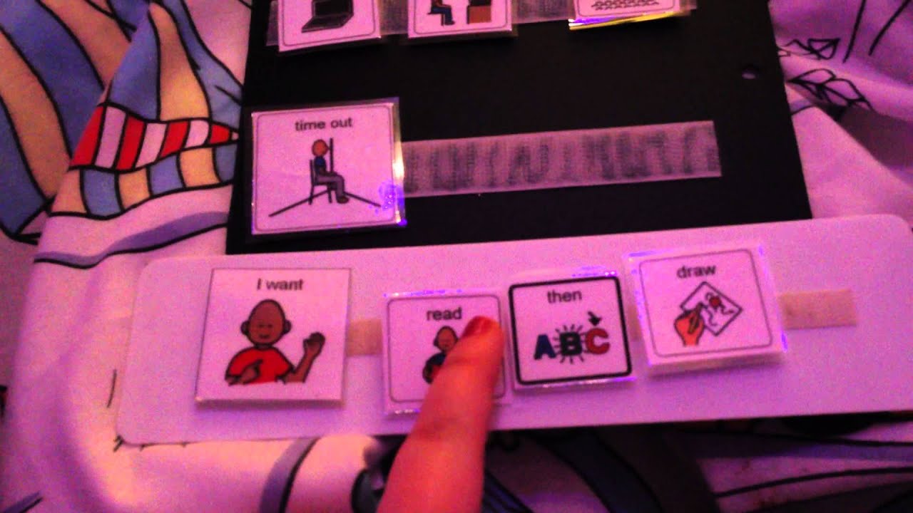 Pecs choice board autism - YouTube