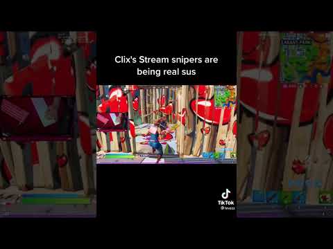 Clix stream snipers are being real sus . - YouTube