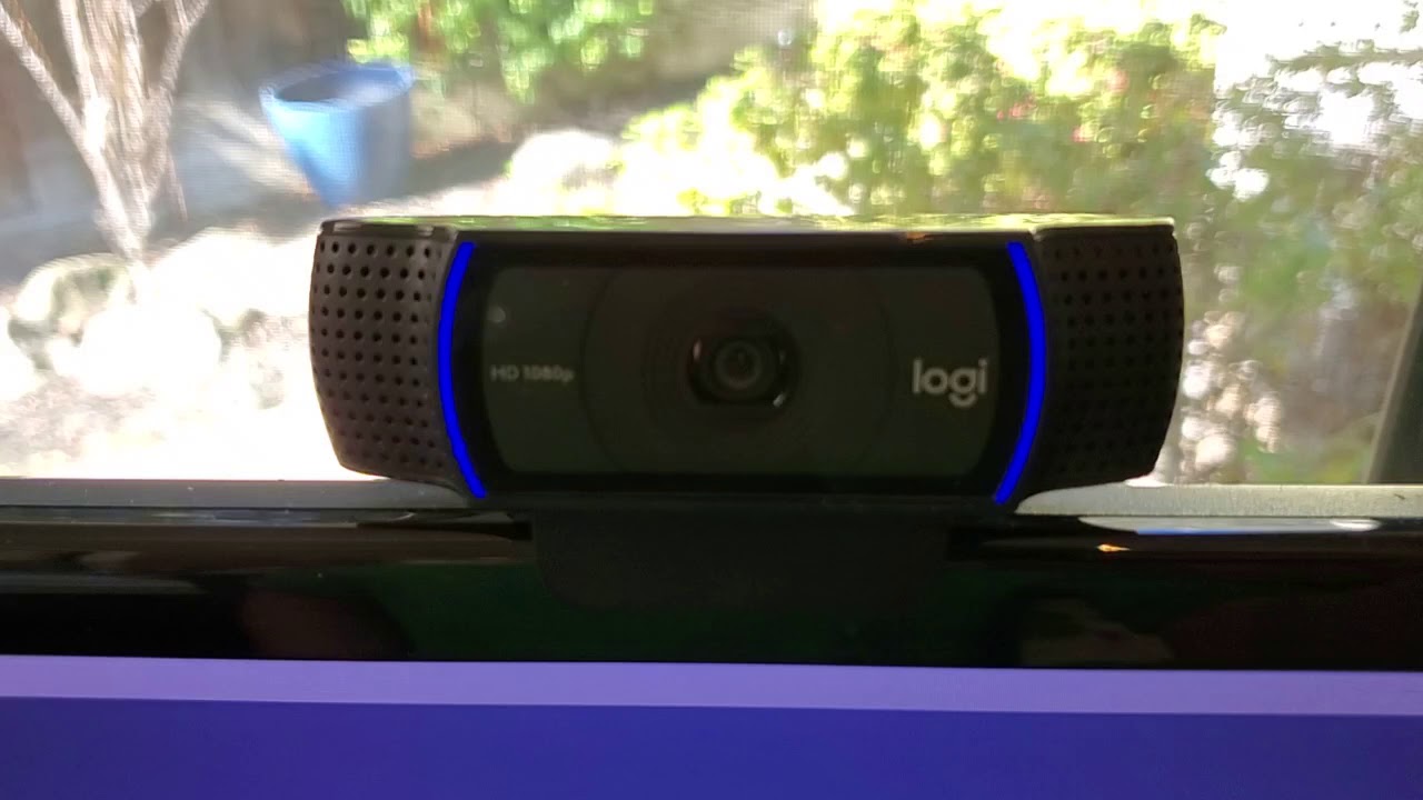 Review of my Logitech C920x Webcam + Sample Zoom Call - YouTube