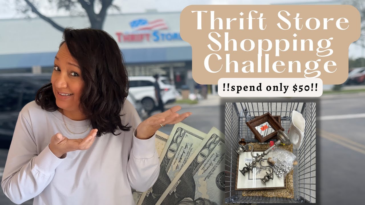 Thrifting Home Decor In South Florida on a $50 Budget!!🫣 - YouTube