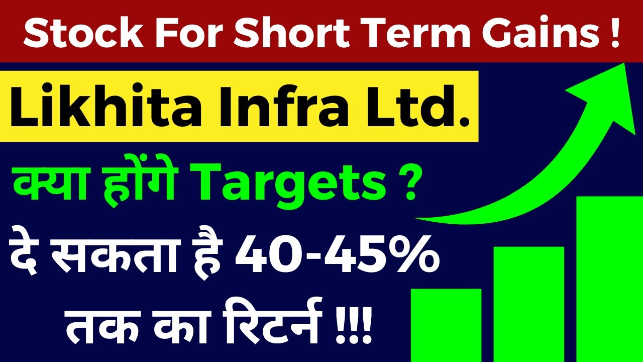 Likhitha Infra Share Latest News | Likhitha Infra Share Target ...
