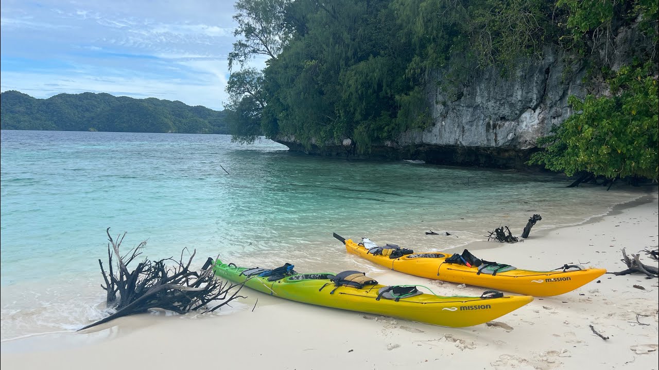 Palau Rock Islands Kayaking - YouTube