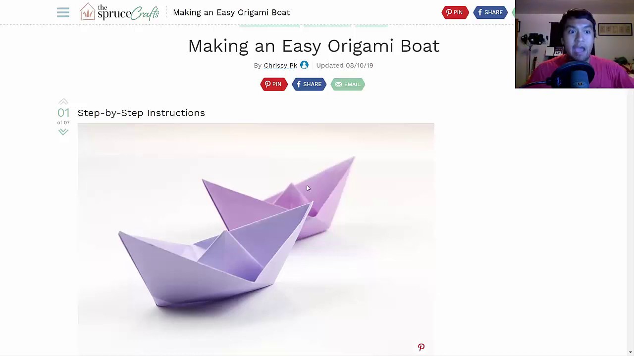 How To Memorize Origami Instructions - YouTube