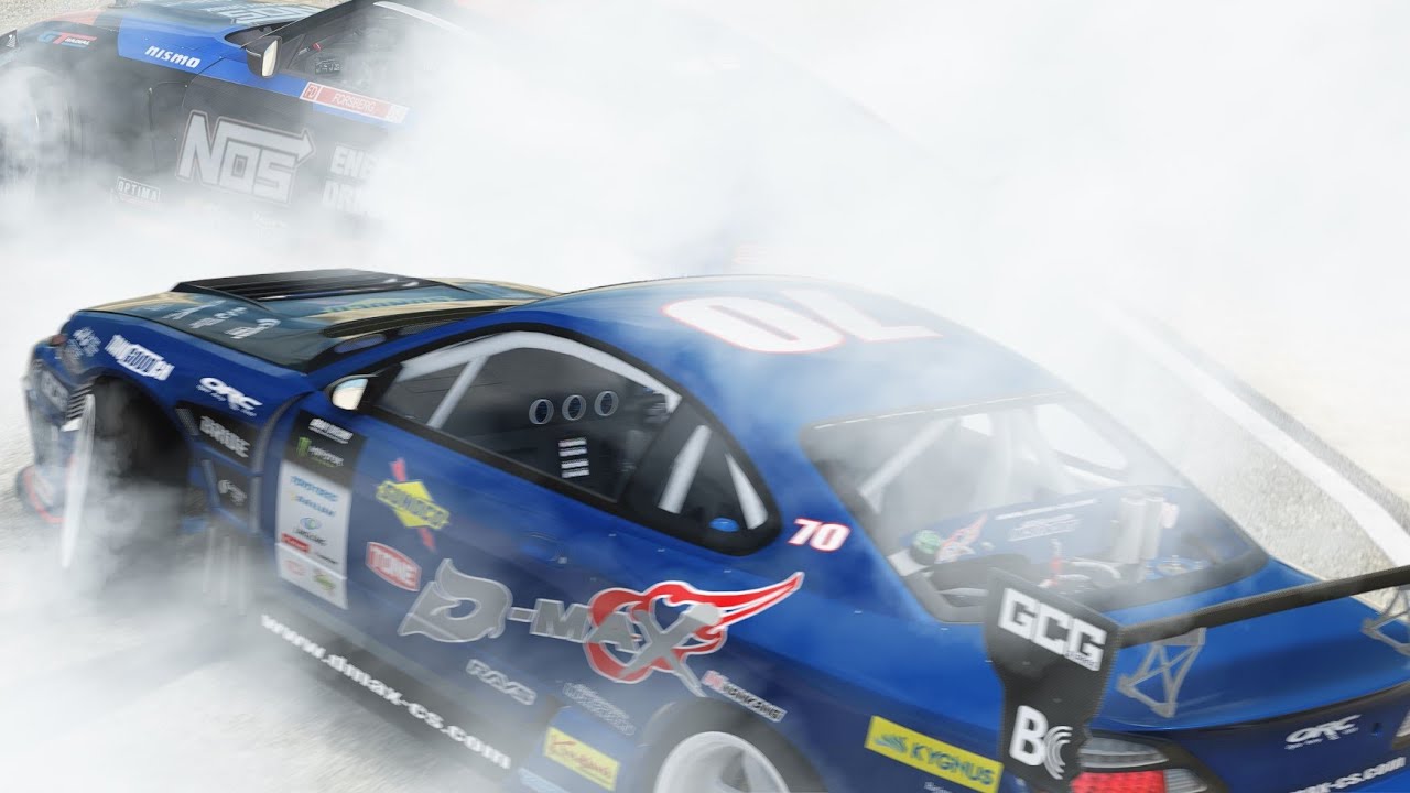 D1GP Tsukuba | Yokoi Masashi D-MAX S15 | Assetto Corsa | Three-Wheel ...