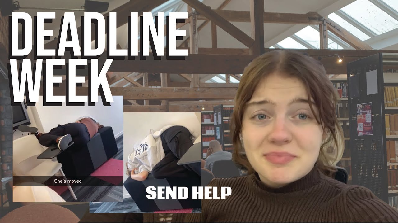 DEADLINE WEEK & RECOVERY | What Uni is REALLY like - YouTube