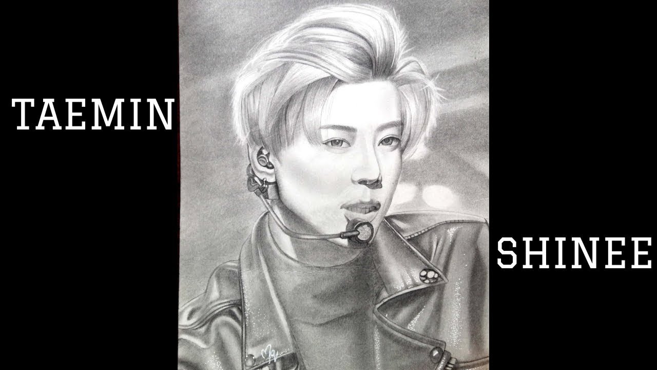 TAEMIN Shinee | Speed drawing - YouTube