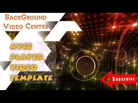 Dj Speaker   01 | |  Avee Player Video Template  ||  BackGround Video Center Youtube
