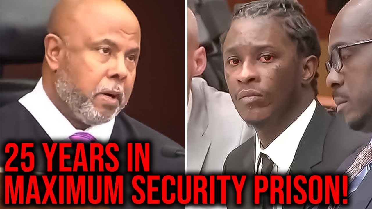 Judge Sentences Young Thug To 25 Years In Maximum Security Prison ...