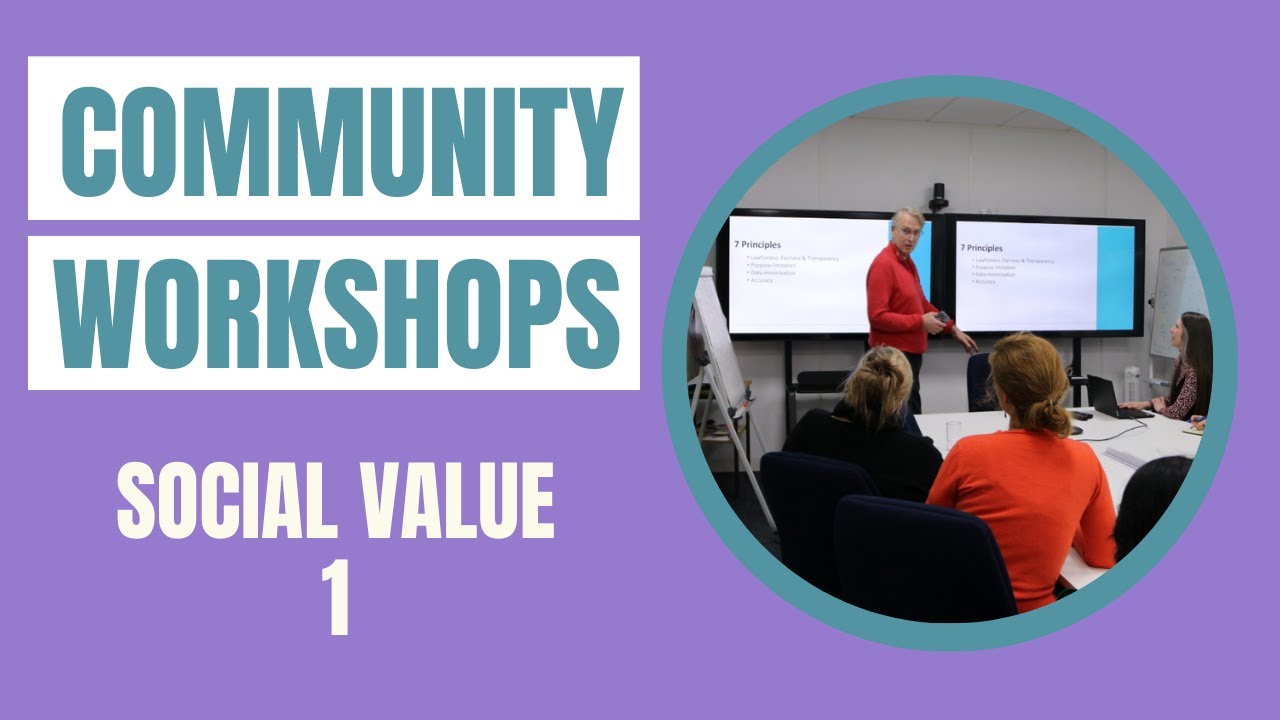 Community Workshop recording: social value 1 - YouTube
