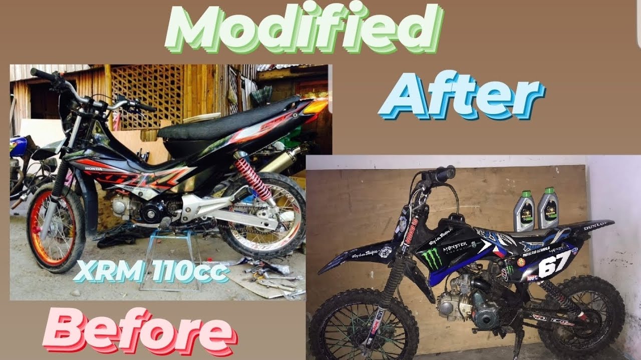 Customize | XRM to Pitbike | - YouTube