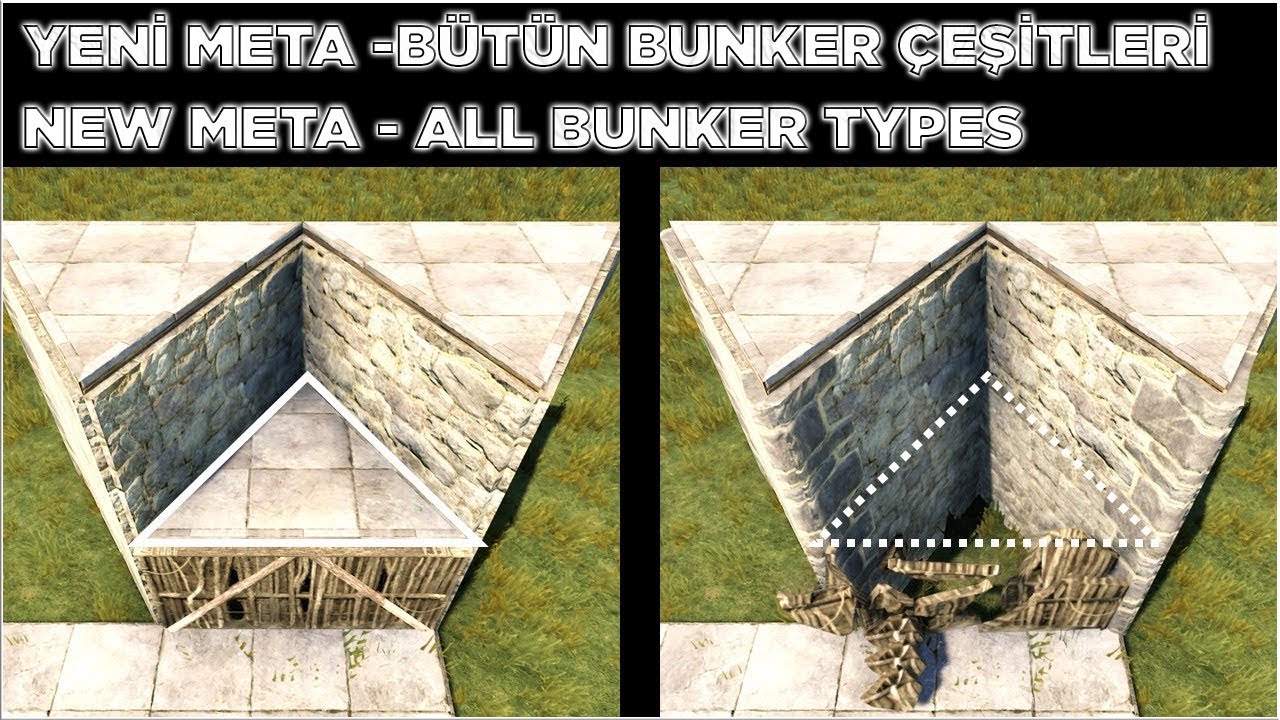 Rust / Yeni Bunker Çeşitleri & Rust All Bunkers Explained / New 2023 ...