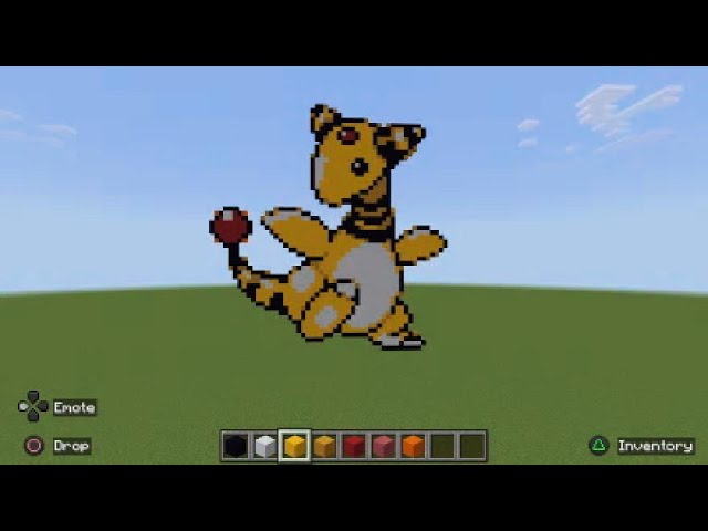 Ampharos Sprite Ampharos (Overworld Sprite Edit) Pokemon HGSS