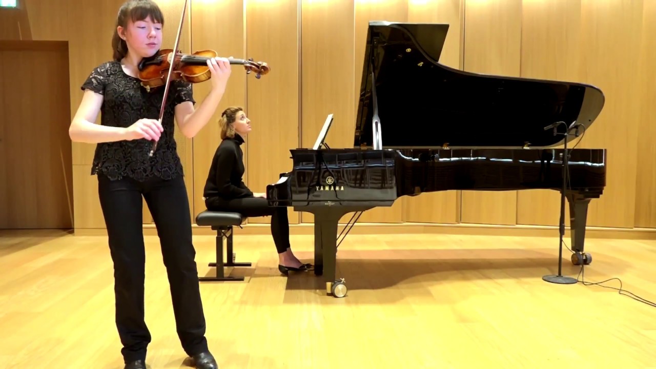 Alexandra COOREMAN H. Vieuxtemps Concerto nr.5 1mvt - YouTube