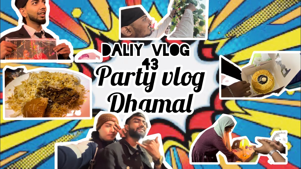 Party vlog part 1 daily vlog 43 #viralvideo #subscribe - YouTube